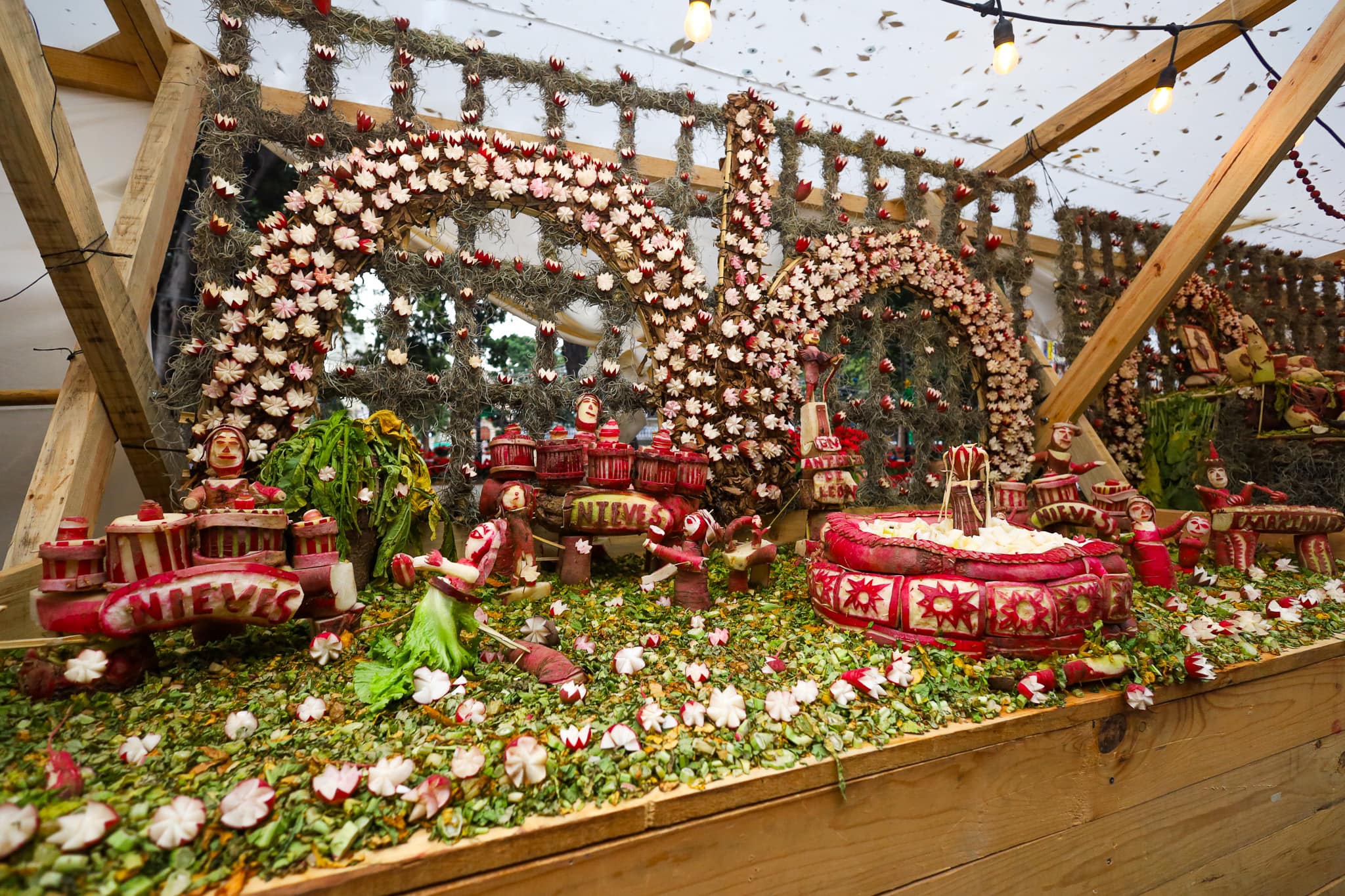 Celebran 127 años de la Noche de Rábanos, en Oaxaca – Brecha